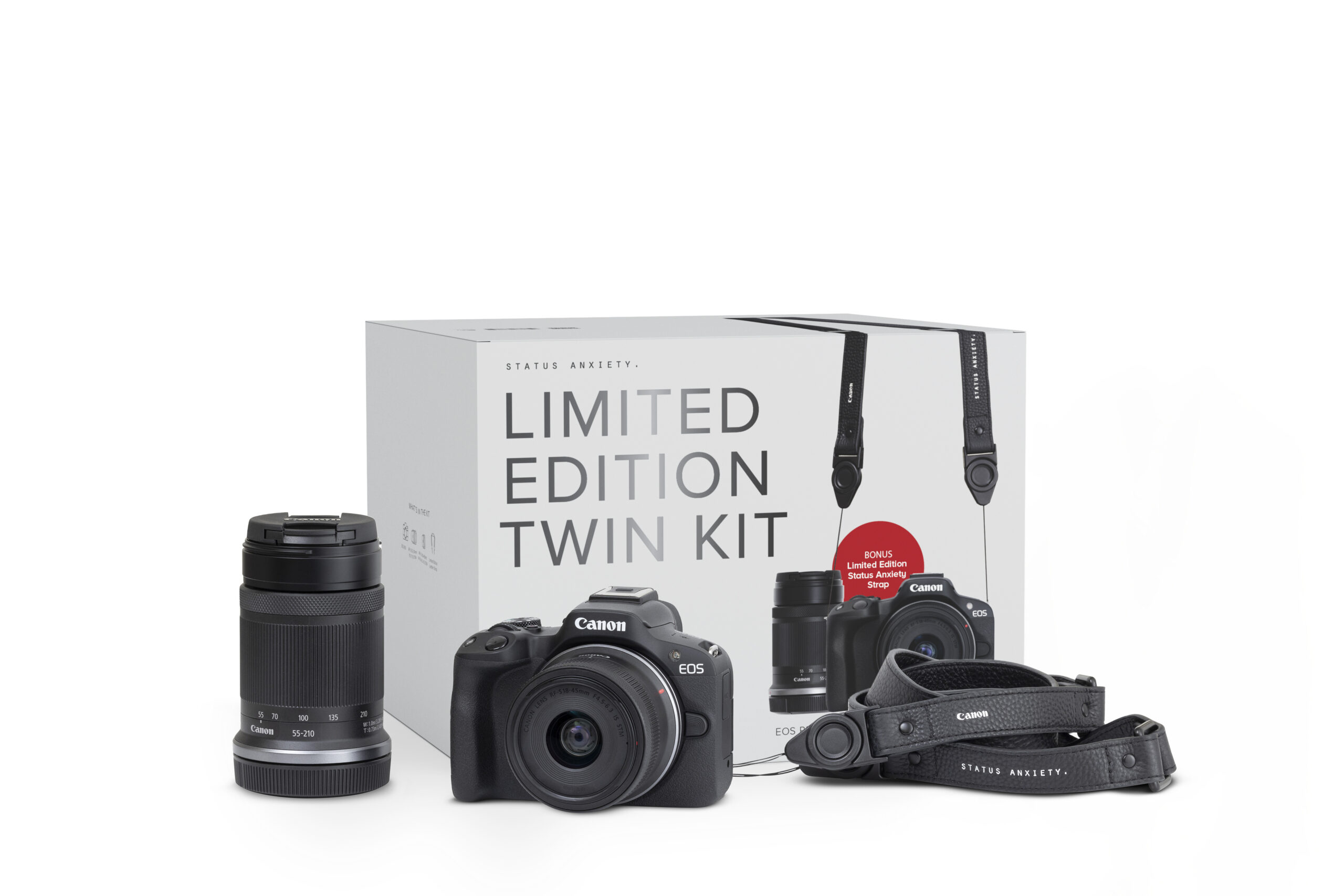 Canon EOS R50 with RF-S 18-45mm and 55-210mm lenses - Kens Cameras